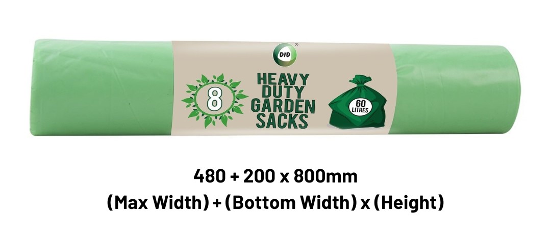 8pc Heavy Duty Garden Sacks